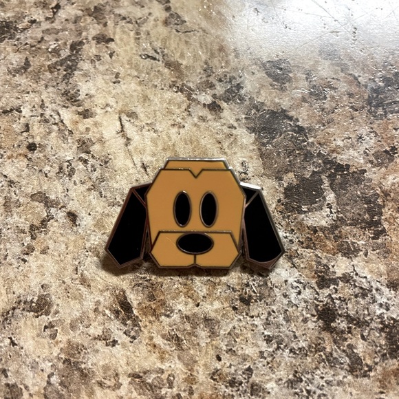 Disney | Jewelry | Pluto Origami Disney Trading Pin | Poshmark